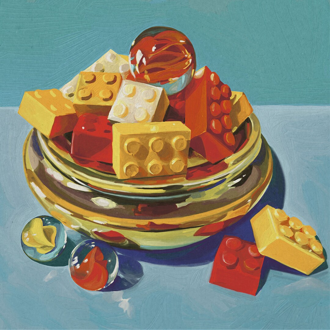 Bricks and Marbles Limited Edition Print - Etsy