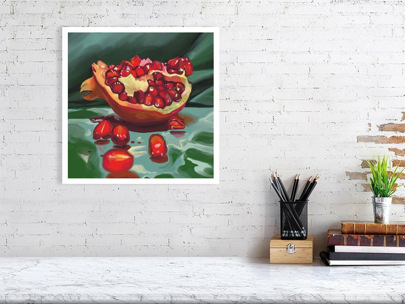 ART PRINT Pomegranate Limited Edition Print - Etsy