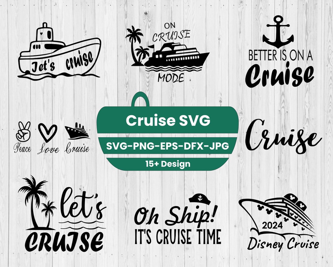 Cruise Ship Svg Bundle, First Cruise Svg, Cruise Ship Svg, Cruise Svg ...