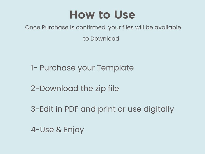Editable Purchase Order Template, Editable Purchase Template, Invoice ...