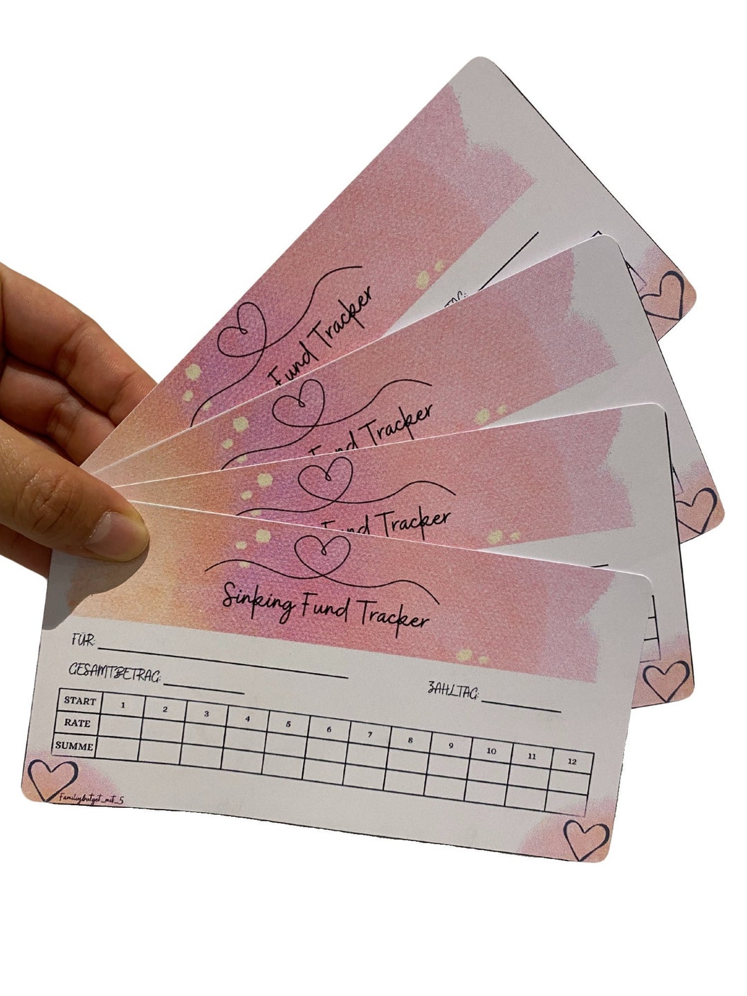 Sinking Fund Tracker Envelope Method Savings A6 Binder Tracking Budget ...