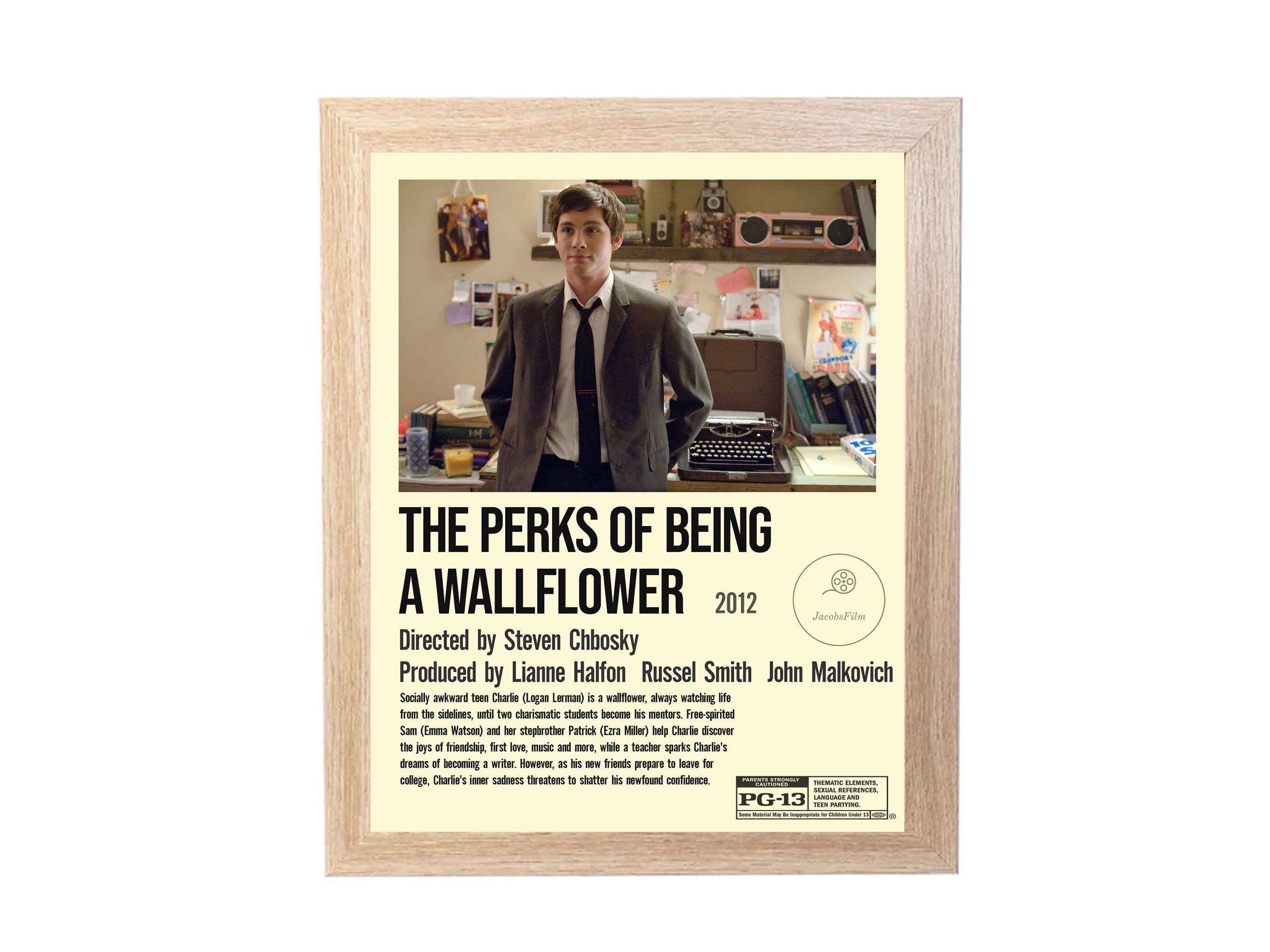 The Perks of Being a Wallflower Poster Polaroid Movie Poster Minimalist ...
