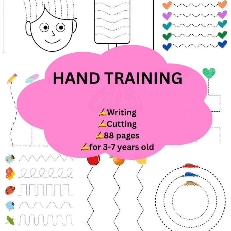 Printable Fine Motor Skills Activity Kit for Kids - Editable ...