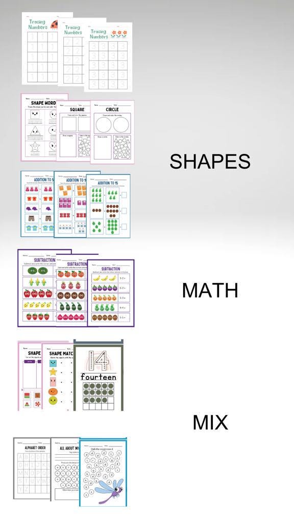 Ultimate Kindergarten and Preschool Prep | 300 Pages of Letters ...