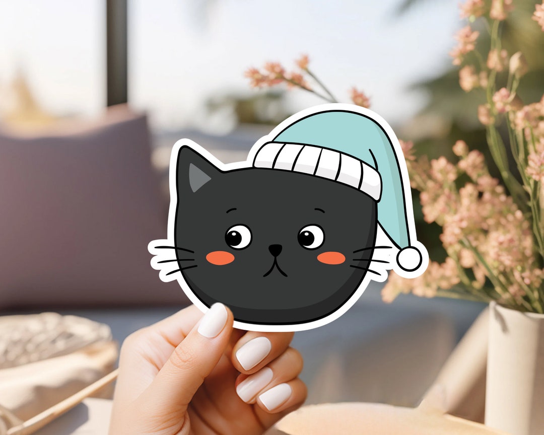 Cute Cat Stickers Cat Portraits, Cute Cats, Cat Lovers Stickers, Cat ...
