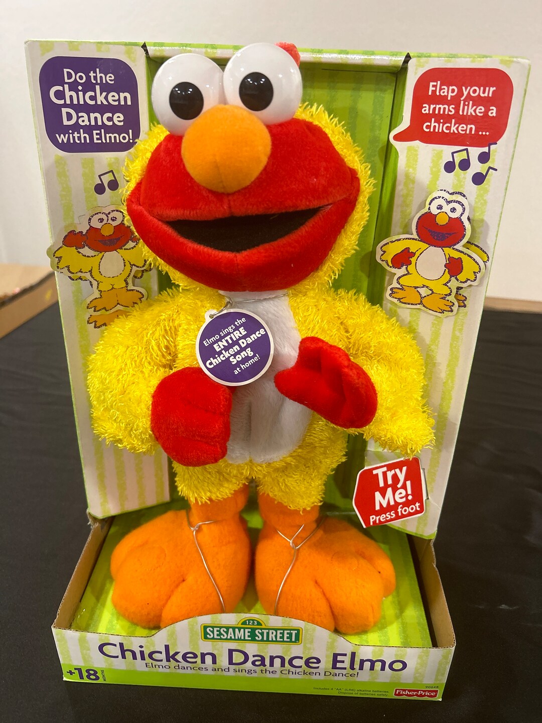 Sesame Street Chicken Dance Elmo New in Box 2001 - Etsy