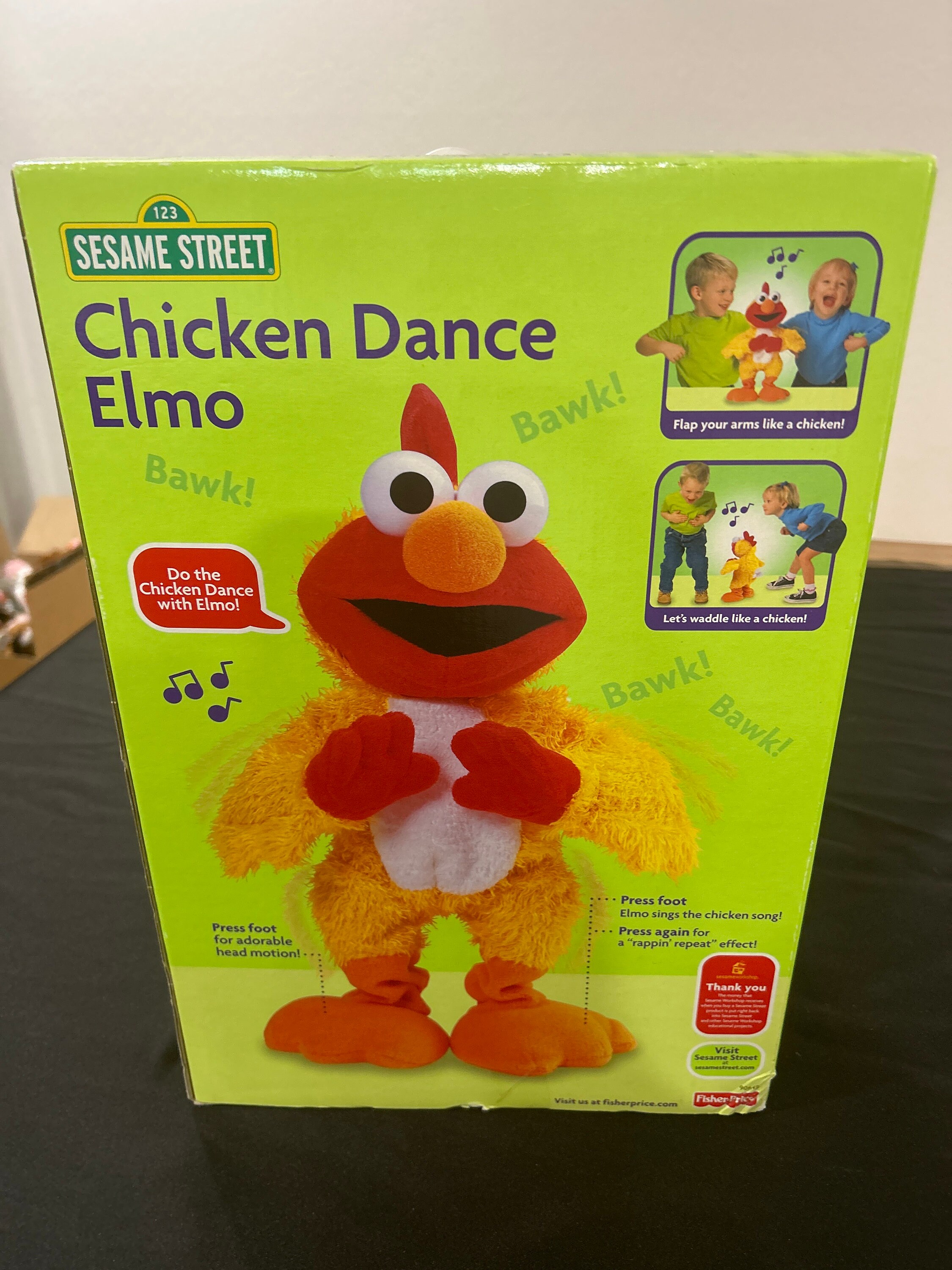 Sesame Street Chicken Dance Elmo New in Box 2001 - Etsy