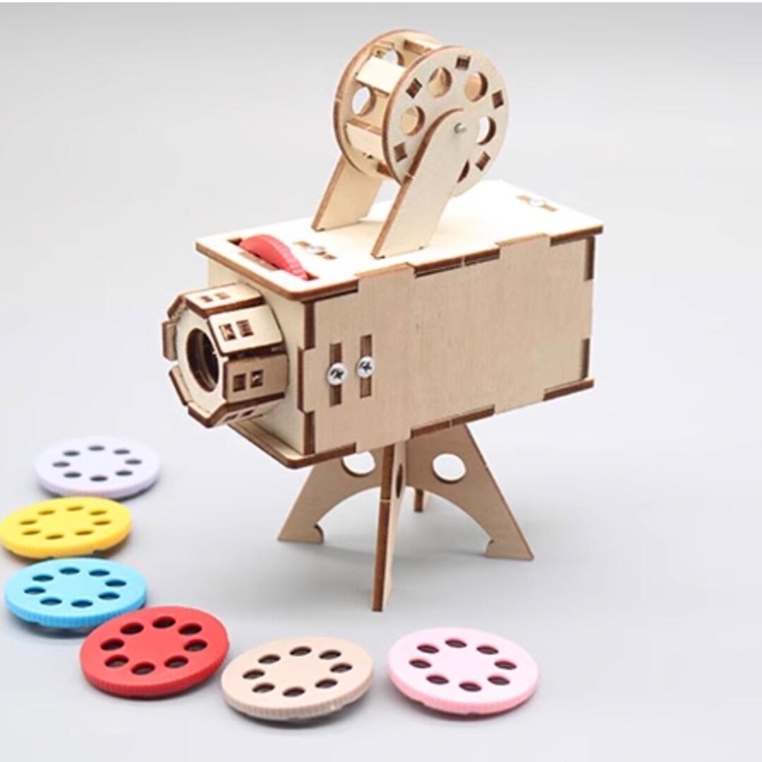 STEM Kit DIY Build a Projector Yourself Woodworking Kit, Educational ...