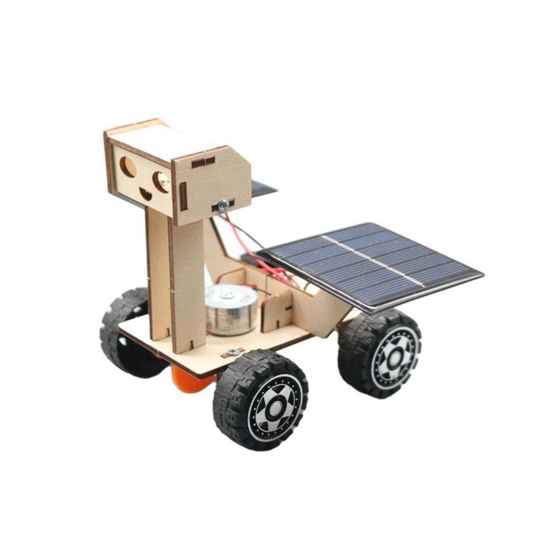 STEM Kit DIY Build a Solar Moon Car Woodworking Kit, Educational STEM ...