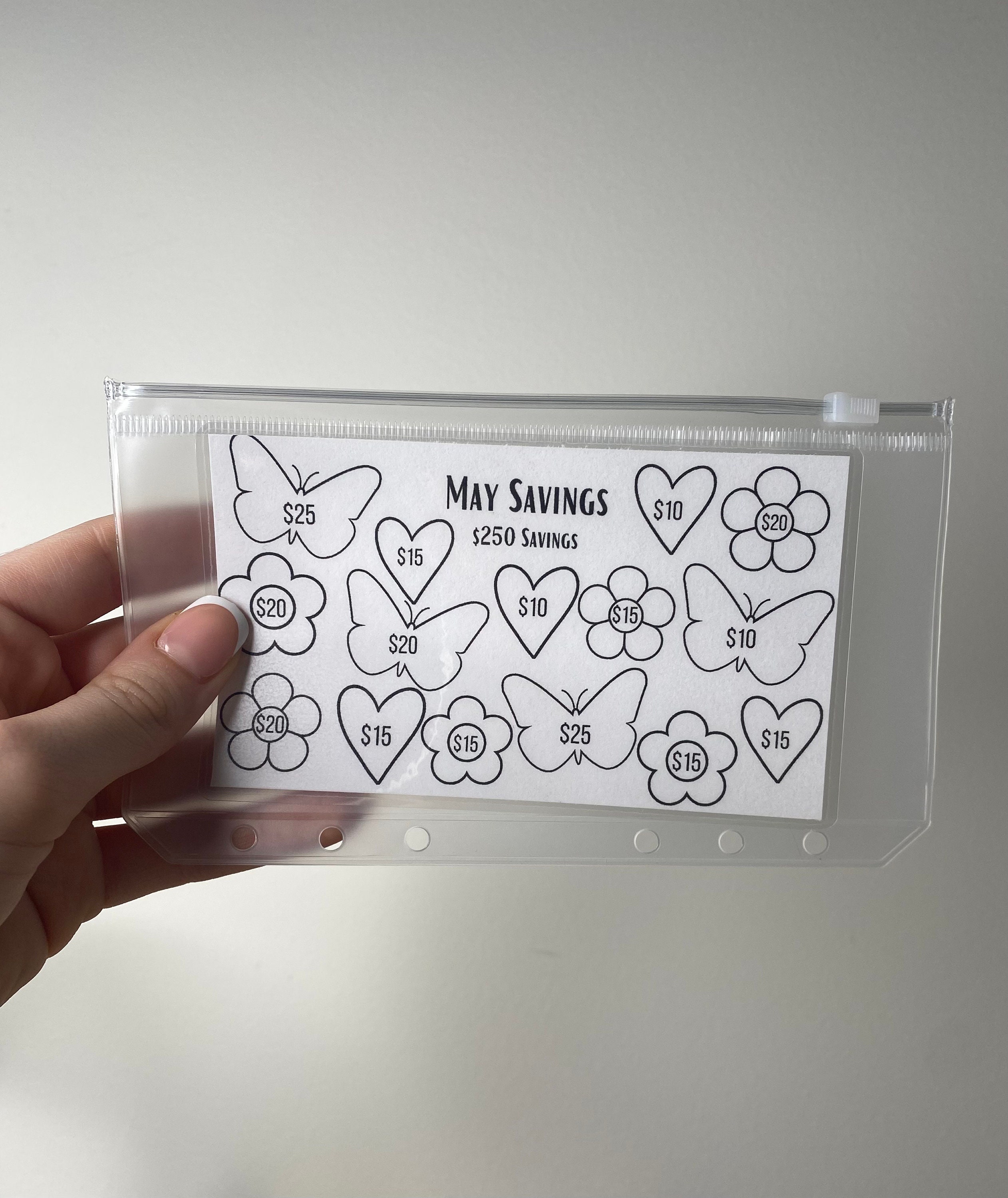 May Savings Challenge 250 Dollar Savings Goal Budget Binder Budgeting ...