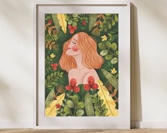 Line Art Sensual Illustration // Minimalist Feminine Drawing - Etsy