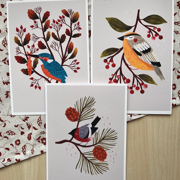 Illustrated Postcard - Etsy