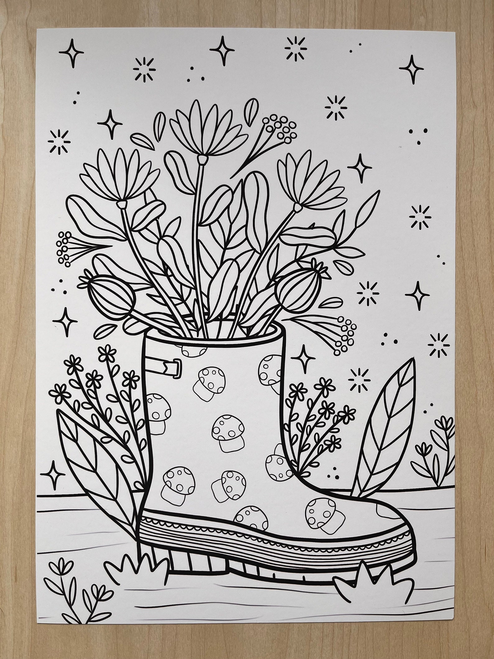Autumn Coloring Pages - Printable Outlines of Autumn Drawings | for ...