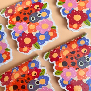 Magic Ladybug Magnetic Bookmark | Spring Art, Cute Stationery, Bookmark ...