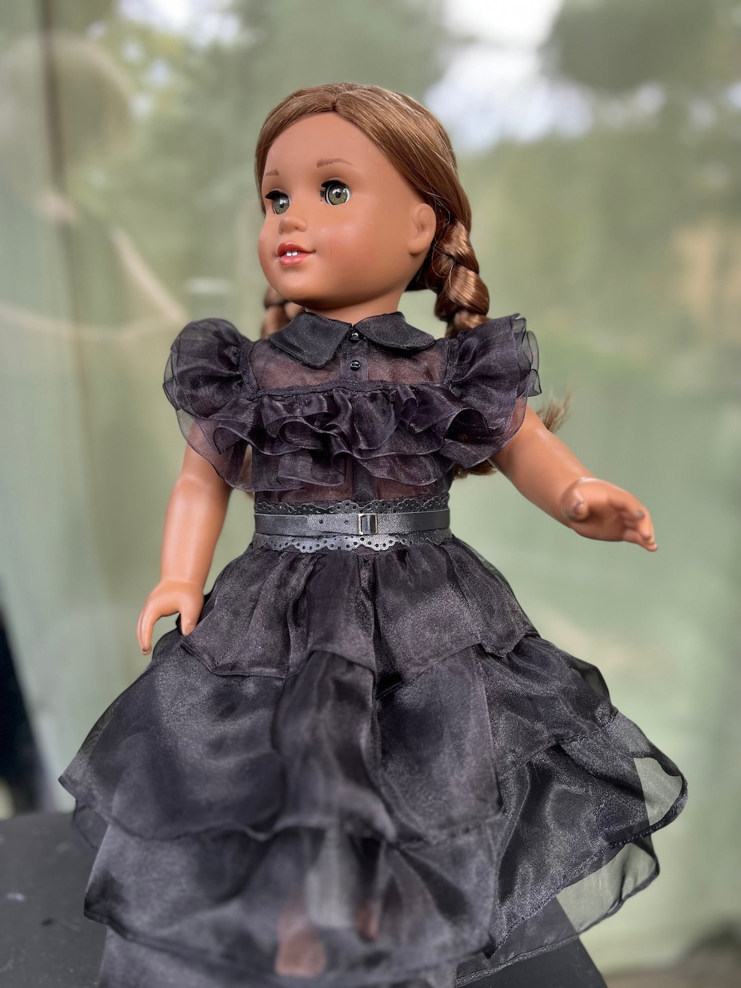 Wednesday Addams Raven Prom Dress, 18 Dolls, American Girl - Etsy