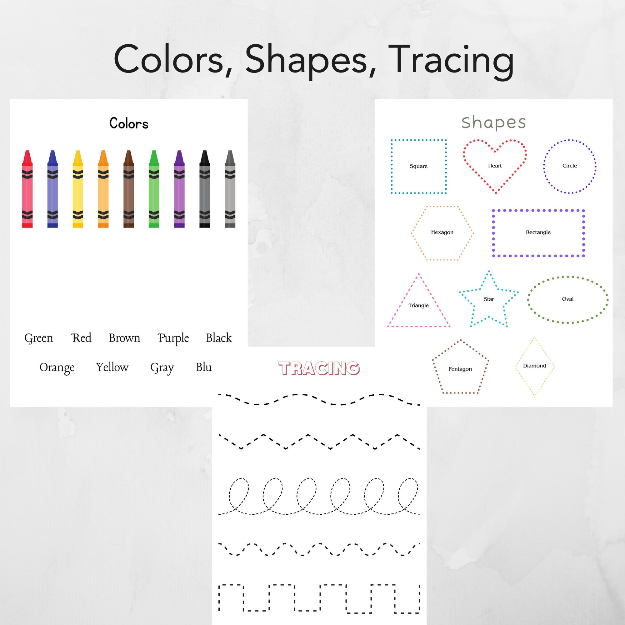 Preschool Morning Menu, Homeschooling, Printable Toddler Morning Menu ...