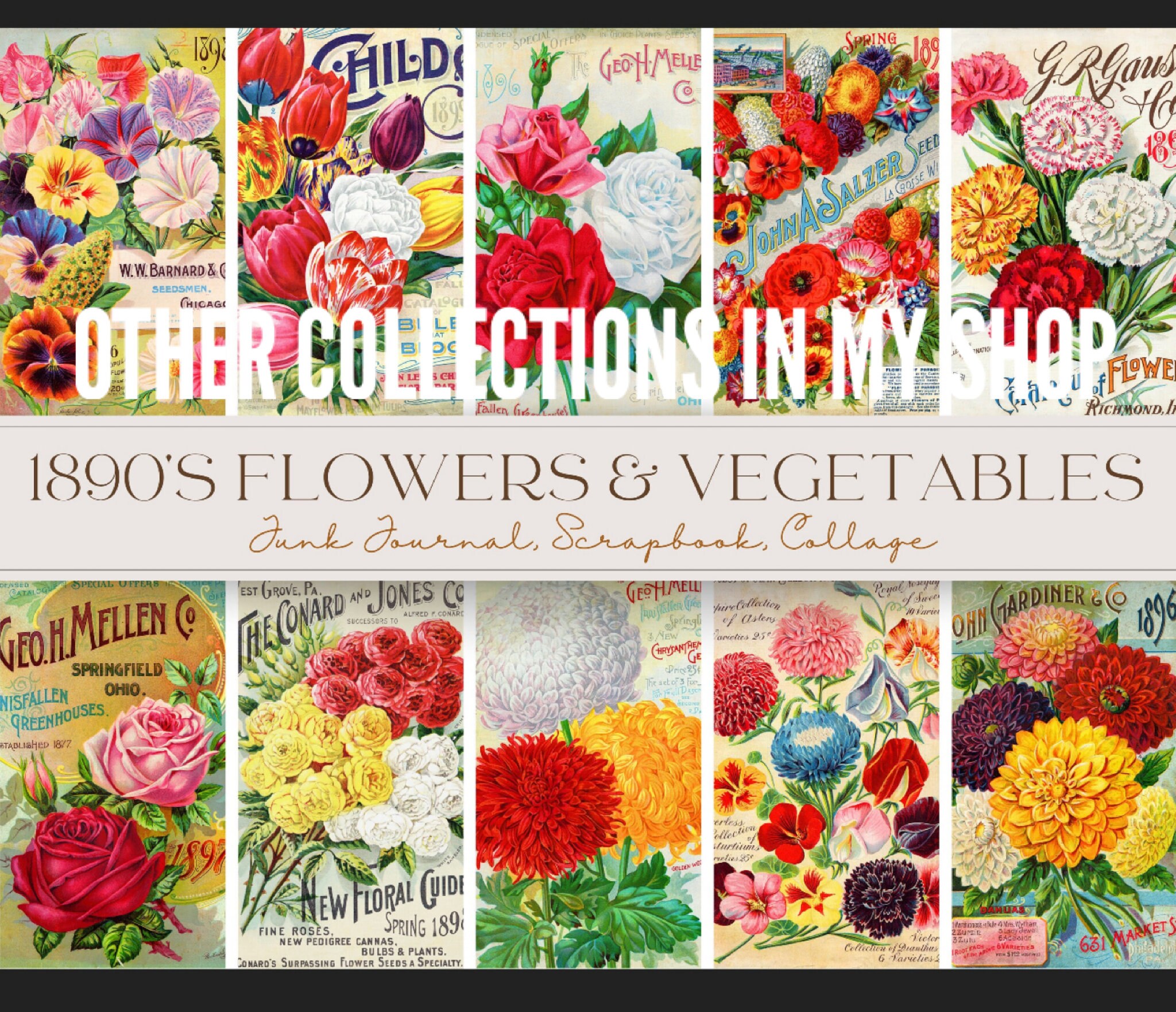 Nursery Rhyme Clip Art Bundle Kate Greenaway Nursery Rhymes Vintage ...