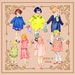 1920s Children Fashion Clipart Kids Vintage Kids Clipart - Etsy