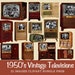 Vintage Television Clipart Bundle 1950s TV Digital Images Retro Television Clip Art Digital ...