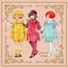 1920s Children Fashion Clipart Kids Vintage Kids Clipart - Etsy