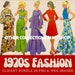 1970s Fashion Clipart Bundle 70s Scrapbook Ephemera Vintage Teens ...