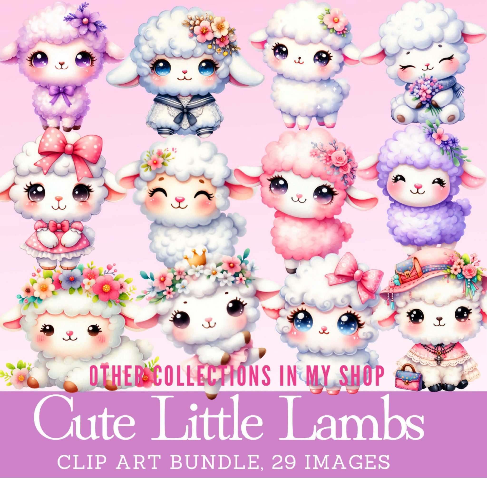 Cute Sausage Dog Clipart Bundle Watercolour Dachshund Digital Images ...