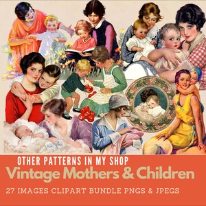 1920s Ladies Clipart Bundle 1920s Women With Tea and Cocktails ...