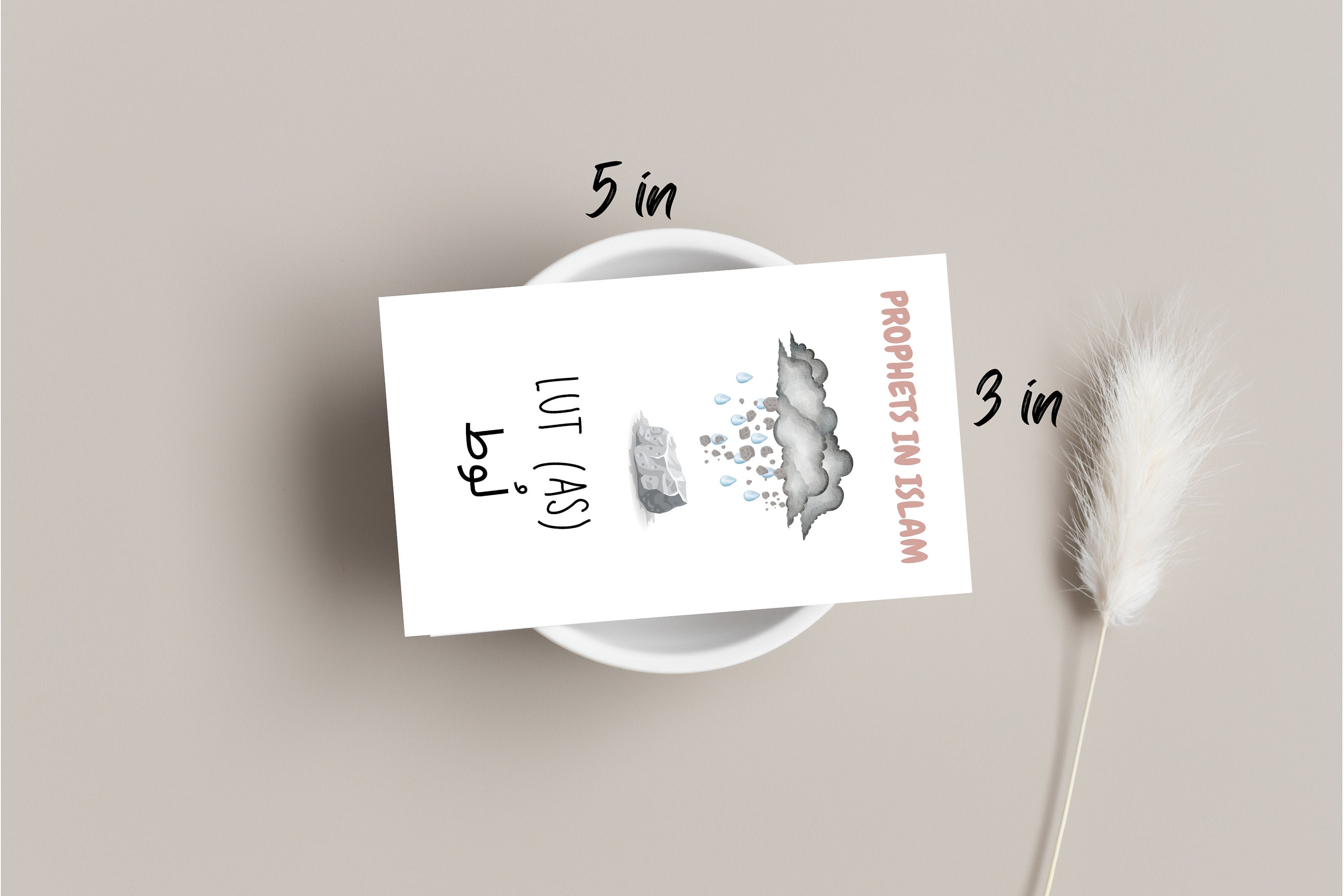 Prophets in Islam Printable Flashcards | Islamic Homeschool | Digital ...