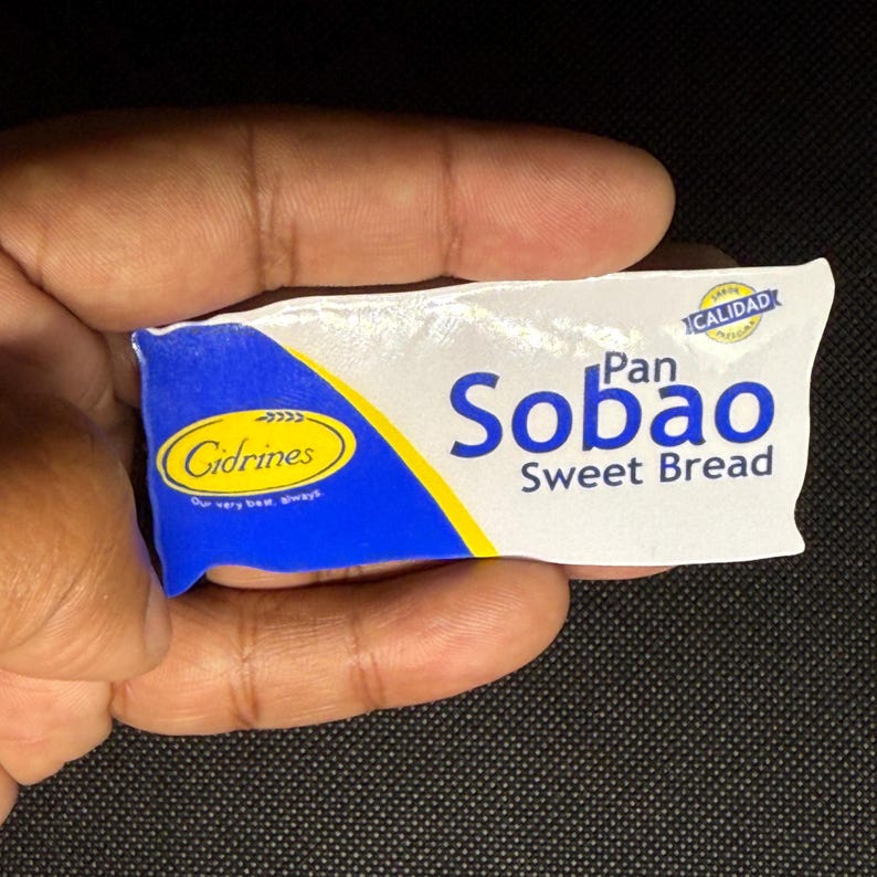 Pan Sobao Sweet Bread Sticker: Water Resistant Decal - Etsy