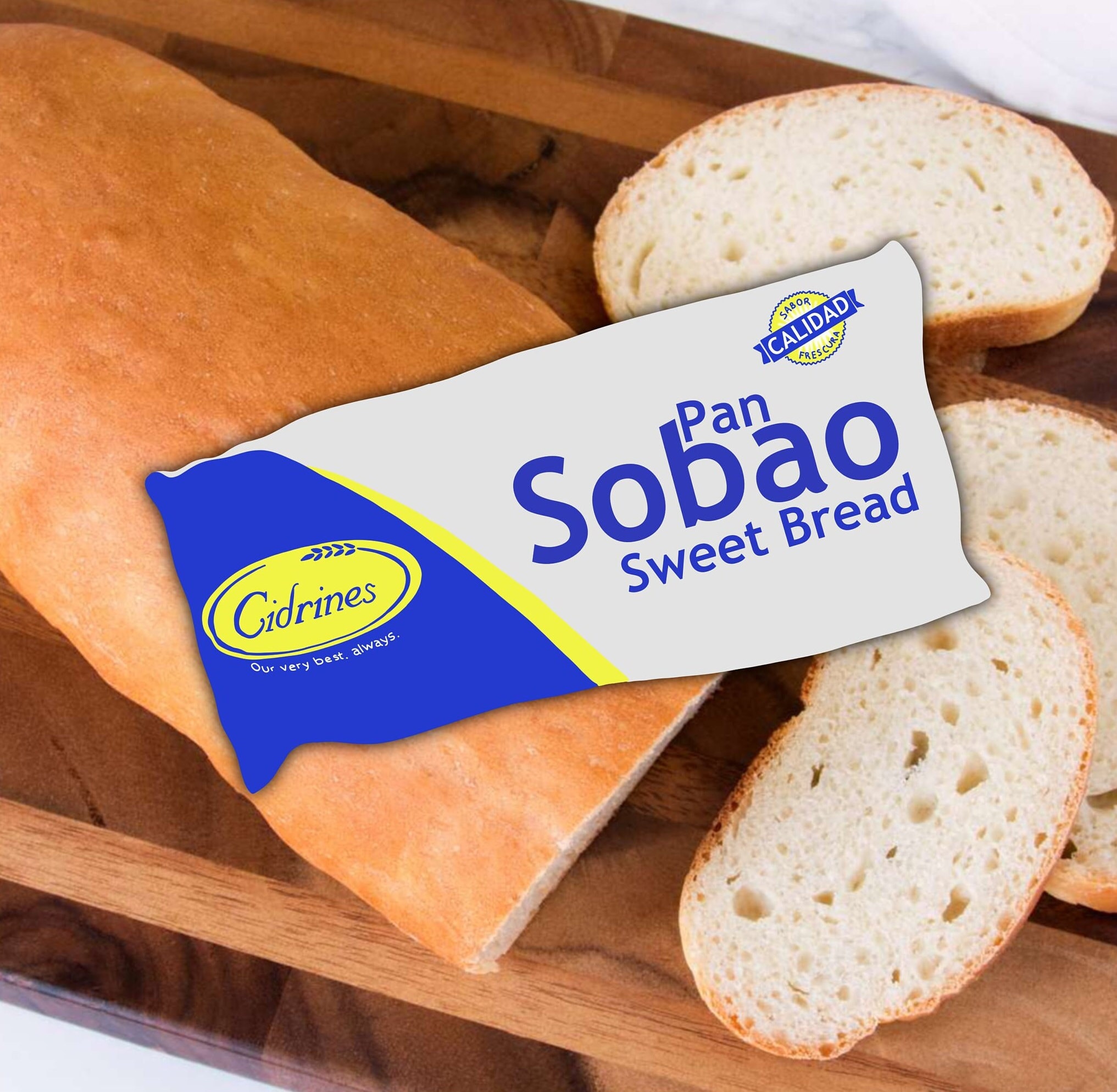 Pan Sobao Sweet Bread Sticker: Water Resistant Decal - Etsy