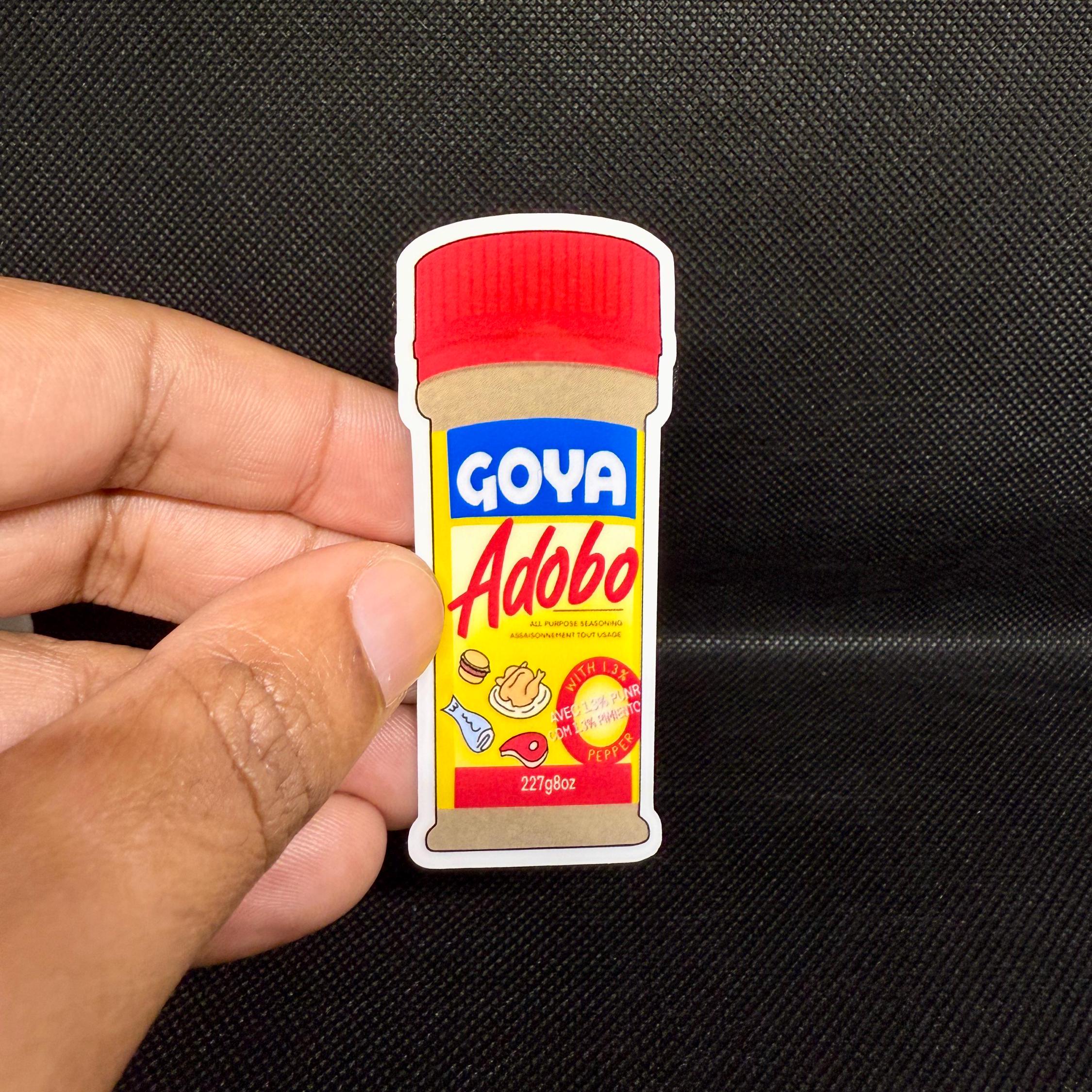 Goya Adobo Sticker Seasoning Sticker: Water Resistant Decal - Etsy