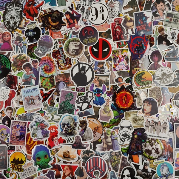 Movie Stickers - Etsy