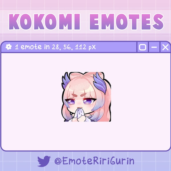 Kokomi Pack Emotes - Etsy