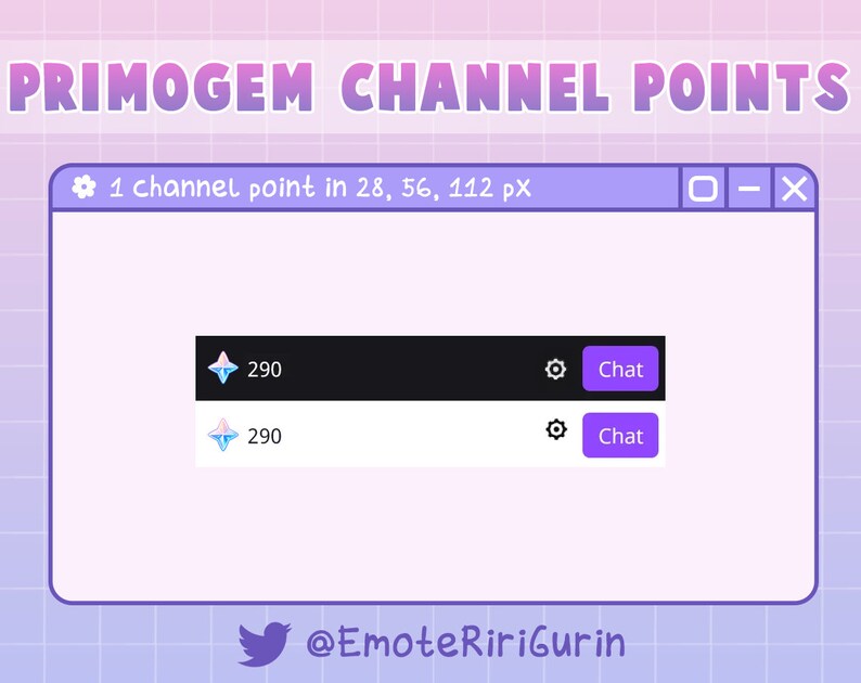 Primogem Genshin Impact Channel Point for Twitch Twitch Sub - Etsy