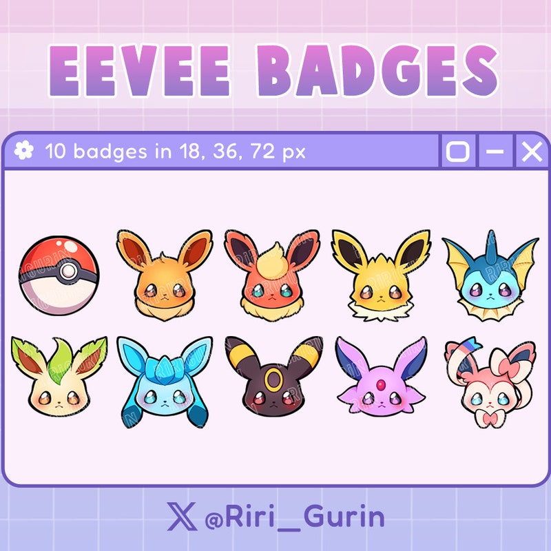 Eevee Evolutions - Etsy