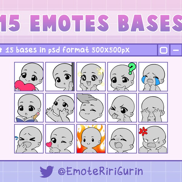 Discord Emotes Base - Etsy Australia