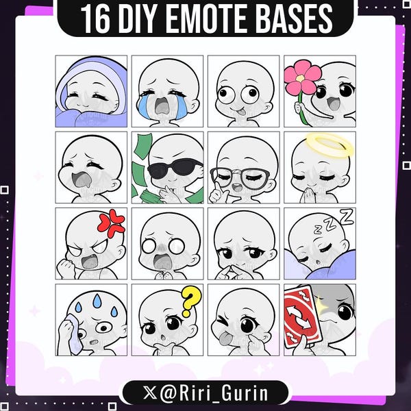 Chibi Bases - Etsy
