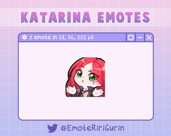 Cute League of Legends Ahri Emote/sticker Pack 1 Streaming on Twitch ...
