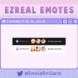 Ezreal Battle Academia League of Legends Emote Set for - Etsy