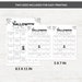 Spooky Halloween Party Game: Find the Guest Bingo Game for Fun Office ...