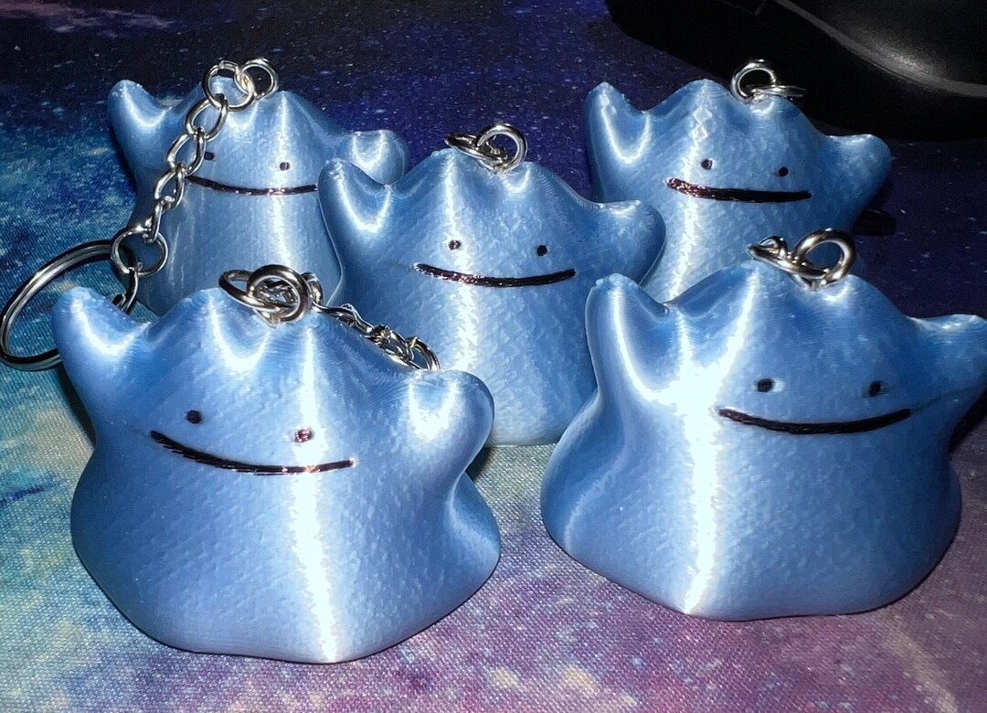 Shiny Ditto Keychain - Etsy