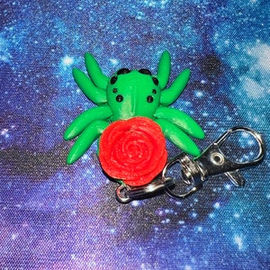 Clover, Rose, and Orchid Spiders - Etsy