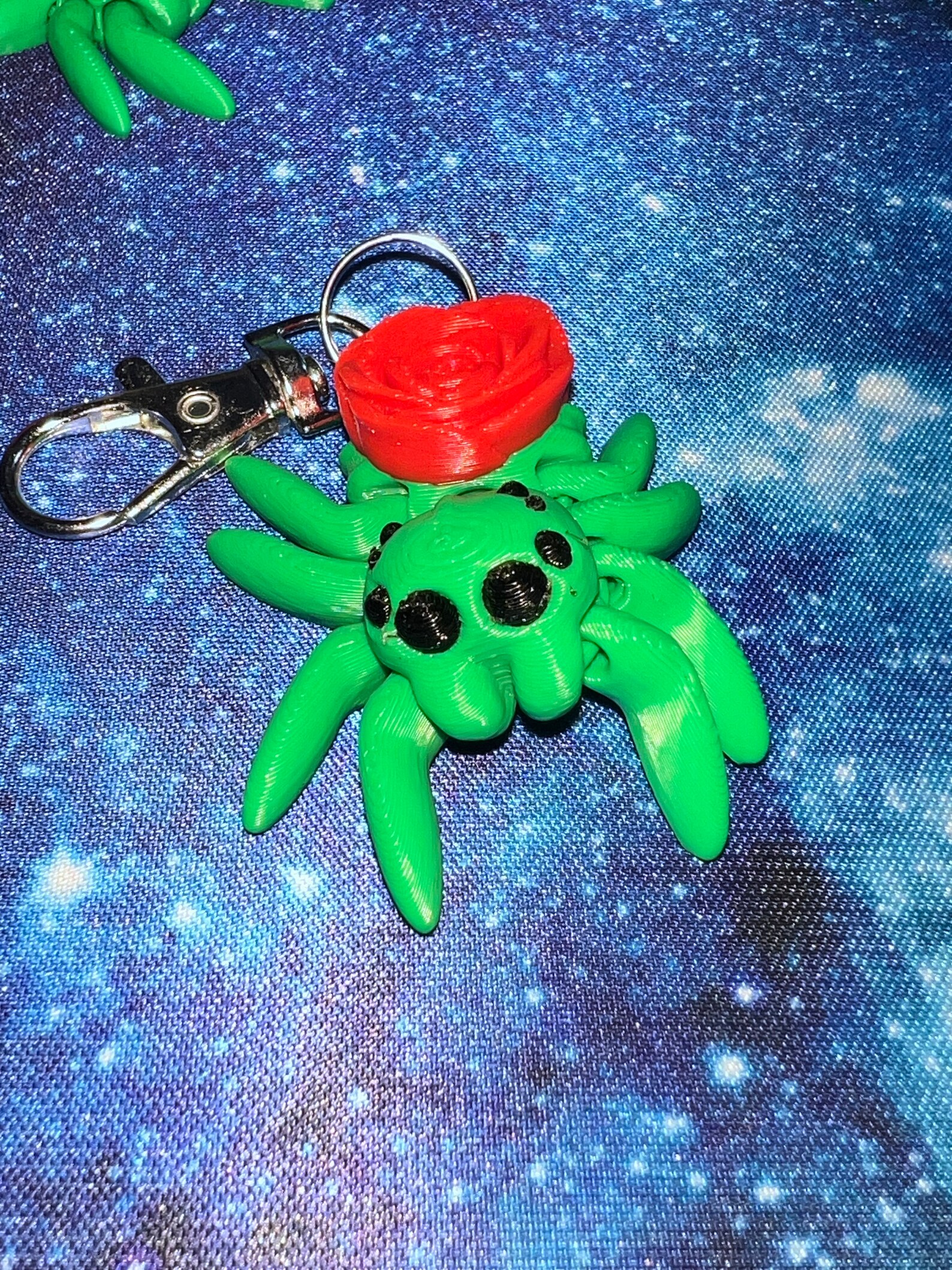 Clover, Rose, and Orchid Spiders - Etsy