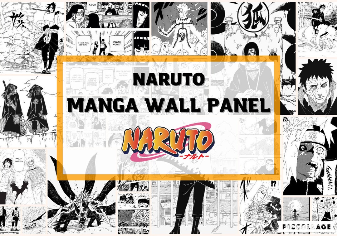 400 N.A.R.U.T.O Manga Panels Pieces Manga Panels Wall Decor. - Etsy Canada