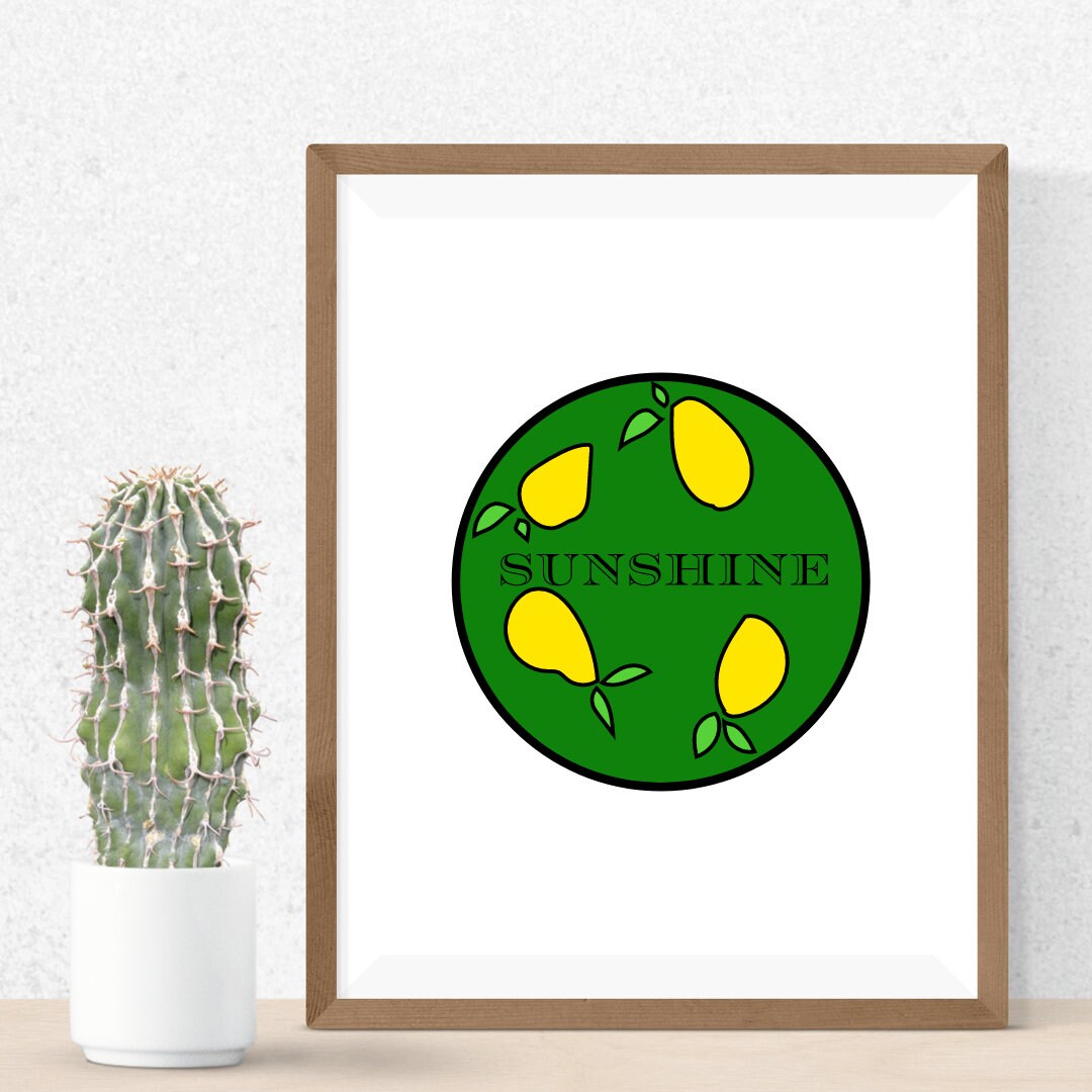 Sunshine Svg, Lemons Svg, Lemons and Sunshine Svg, Cricut Design Svg ...