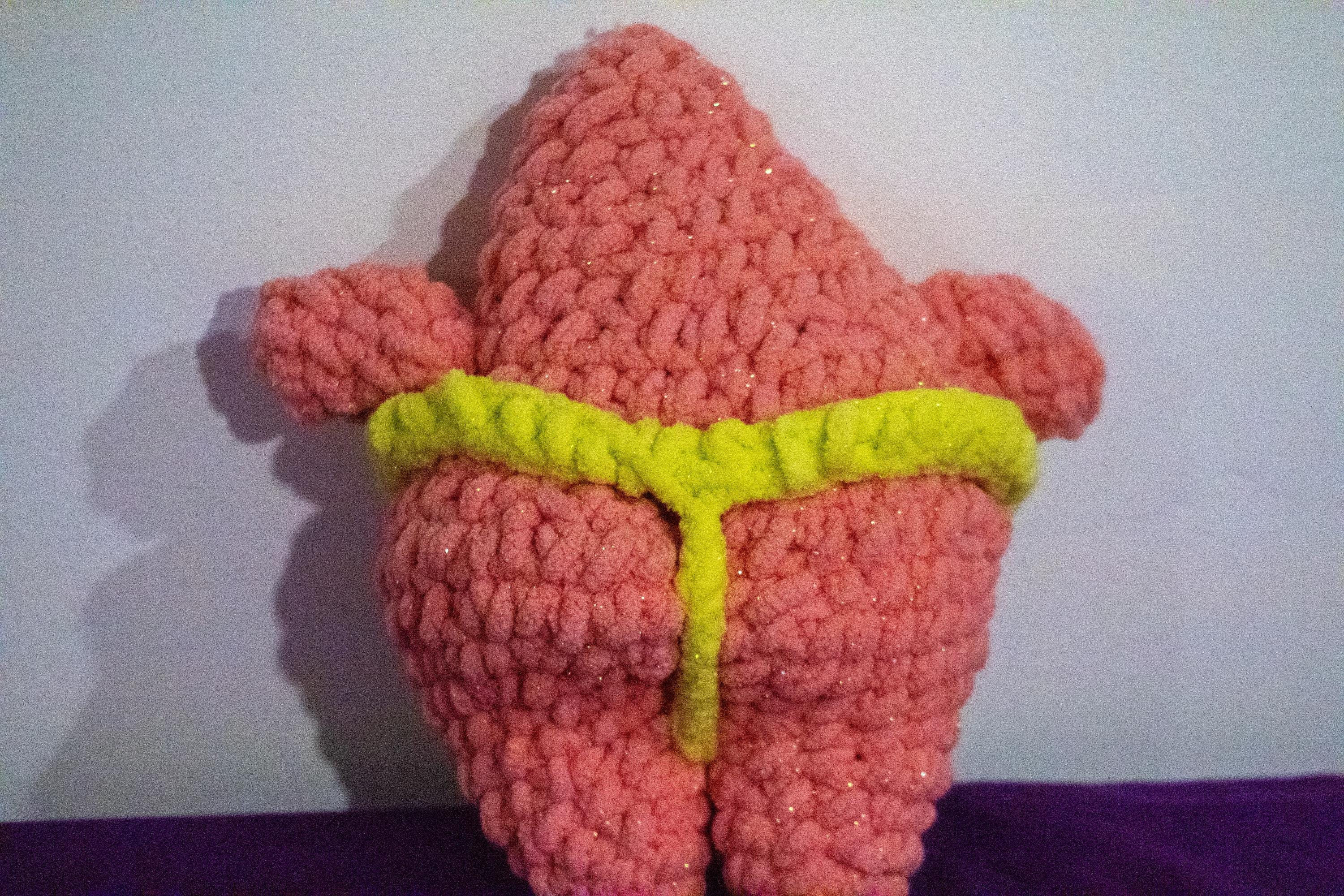Handmade Crochet Cheeked up Patrick Plush – Perfect for Fans, Gifts, or ...