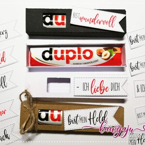 Duplo Gift Box SVG, Plotter File, Duplo Box, Duplo Packaging DIY, You ...