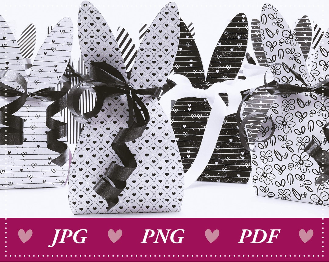 DIY Easter Packaging With Bunny Ears: 10 Magical Designs, Perfect for ...