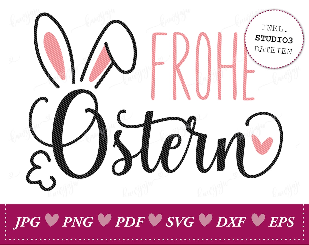 Frohe Ostern Plotterdatei: Kreative Diy-ideen Für Ostern, Oster ...