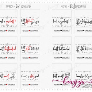 Download: Duplo Botschaft, Abitur, Du Botschaft, Banderole, Du hast es ...